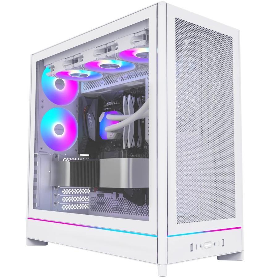 Jual MONTECH HS01 PRO WHITE MID TOWER BTF PC CASE CASING GAMING CHASSIS ...
