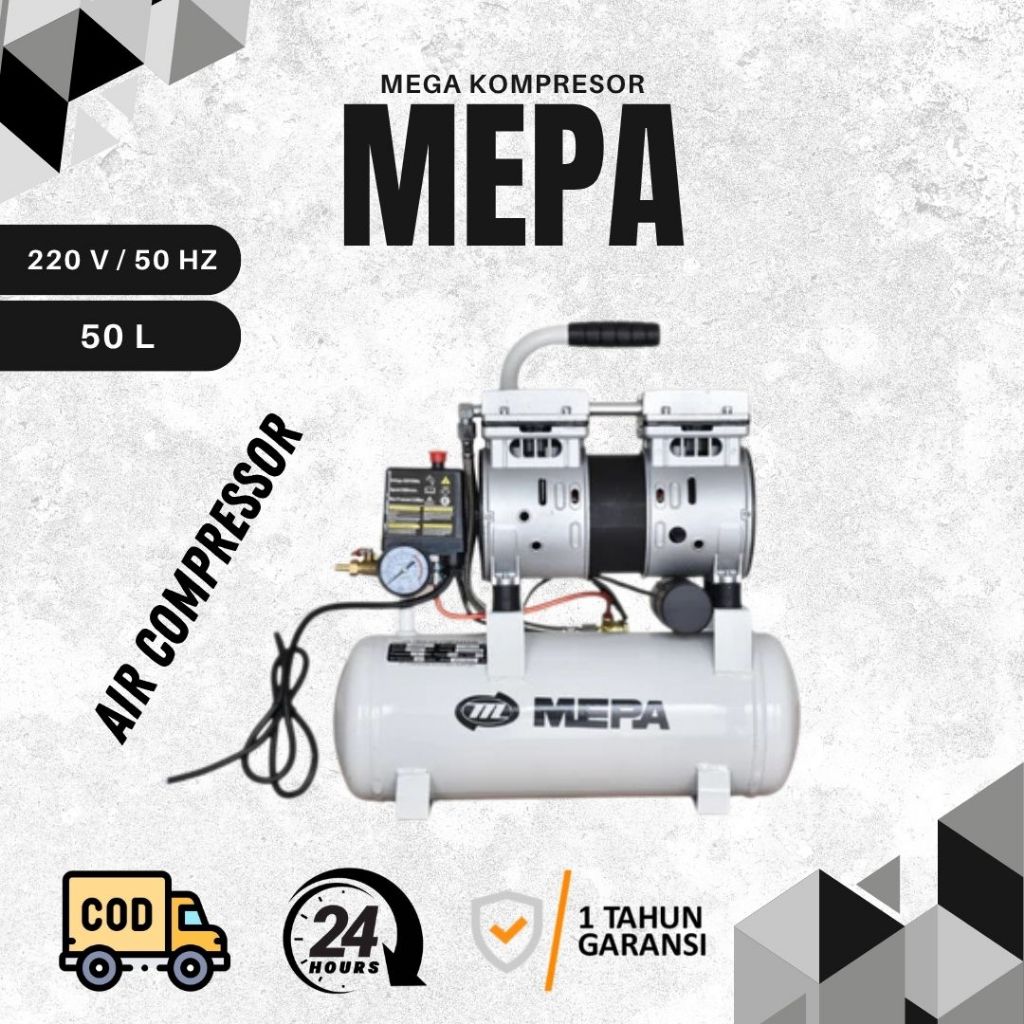 Jual Kompresor Udara Angin Tanpa Oli Air Compressor Kompresor Angin ...