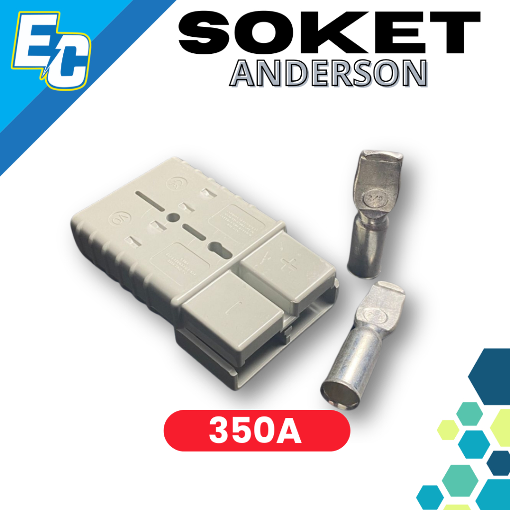 Jual Soket Baterai Anderson 350A Socket Battery Connector | Shopee ...
