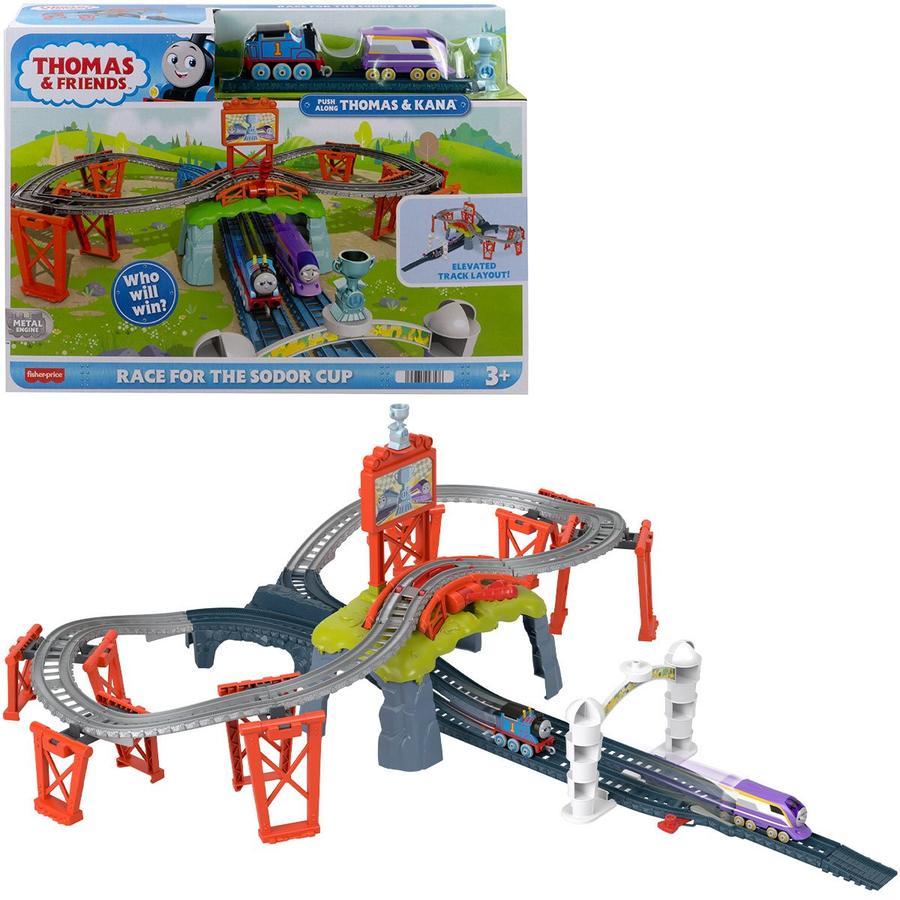 Jual Fisher Price Thomas & Friends Race for the Sodor Cup Playset ...