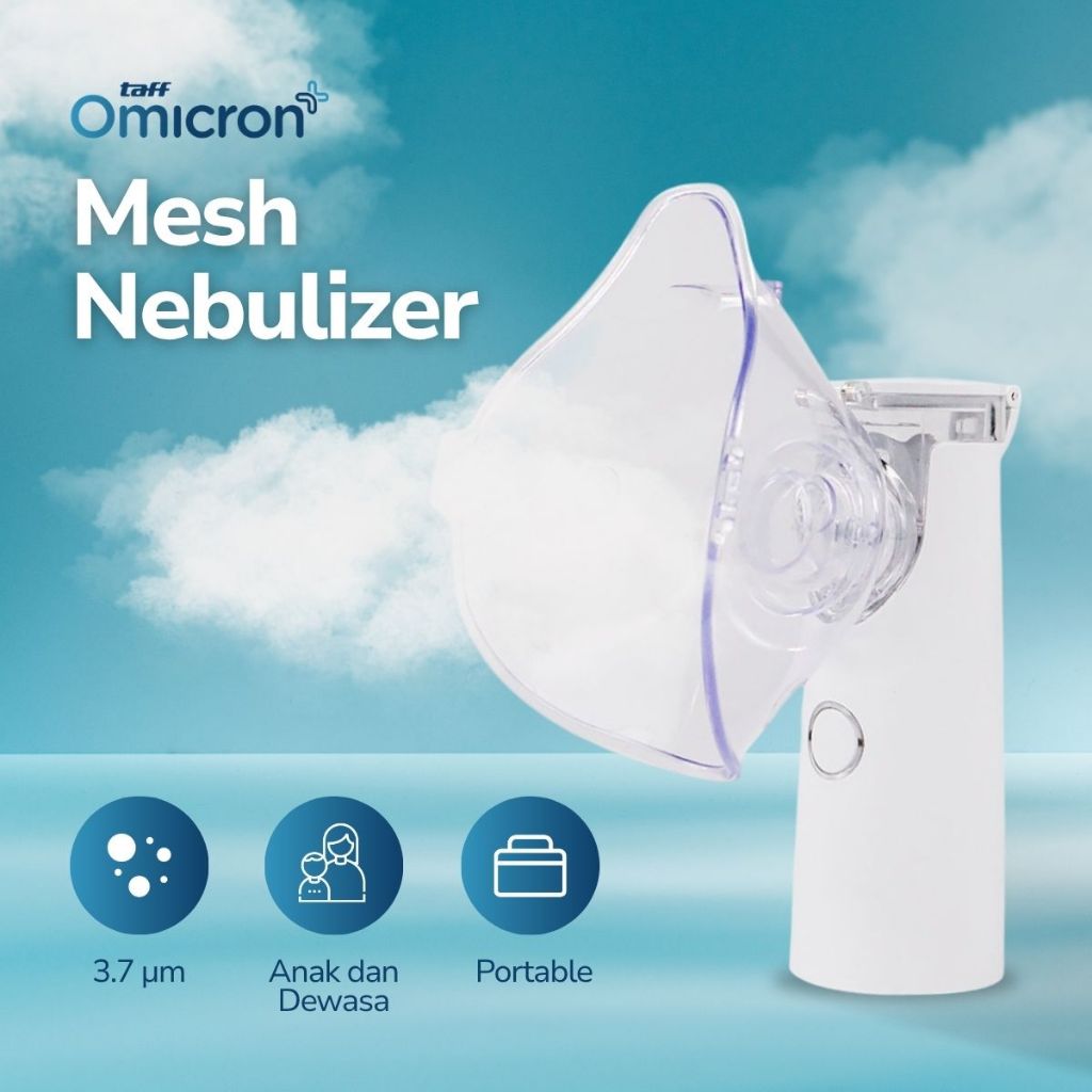 Jual Nebulizer Portable / Alat Terapi Pernapasan / Mesh Nebulizer ...