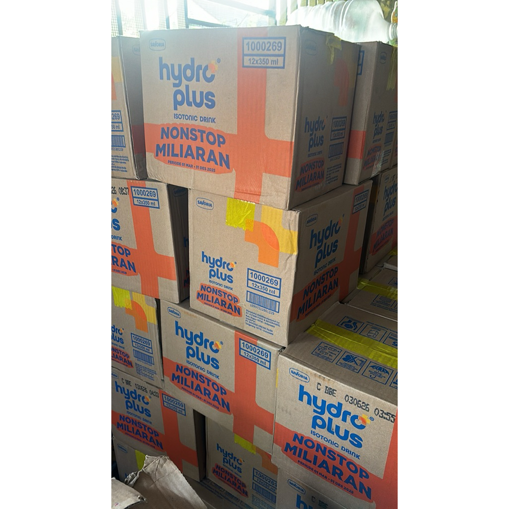 Jual Hydro Plus Isotonic 350ml (1 dus) | Shopee Indonesia