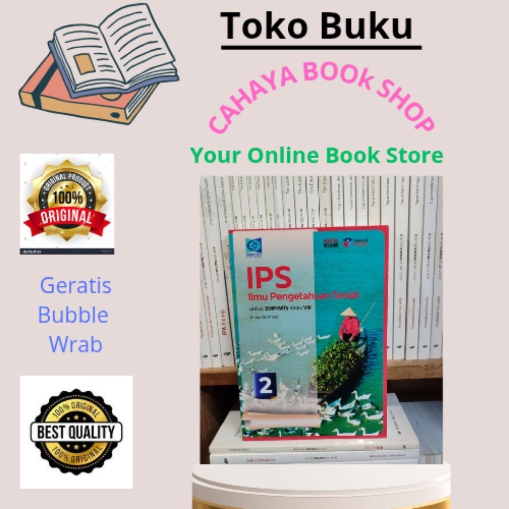 Jual Buku IPS Ilmu Pengetahuan Sosial Kelas VIII.8 SMP Kurikulum ...