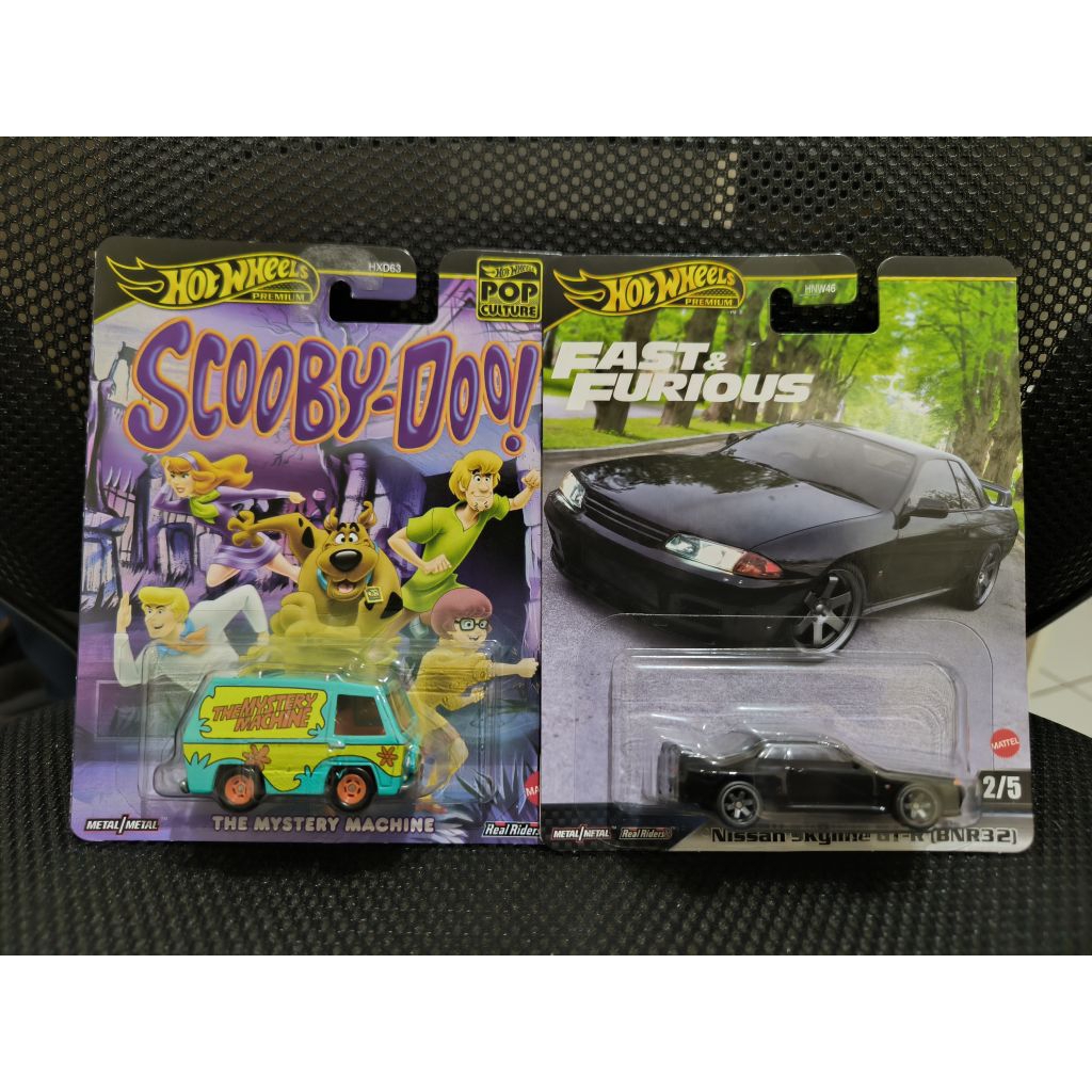Jual TAKE ALL HOT WHEELS PREMIUM SCOOBY DOO & NISSAN SKYLINE R32 ...