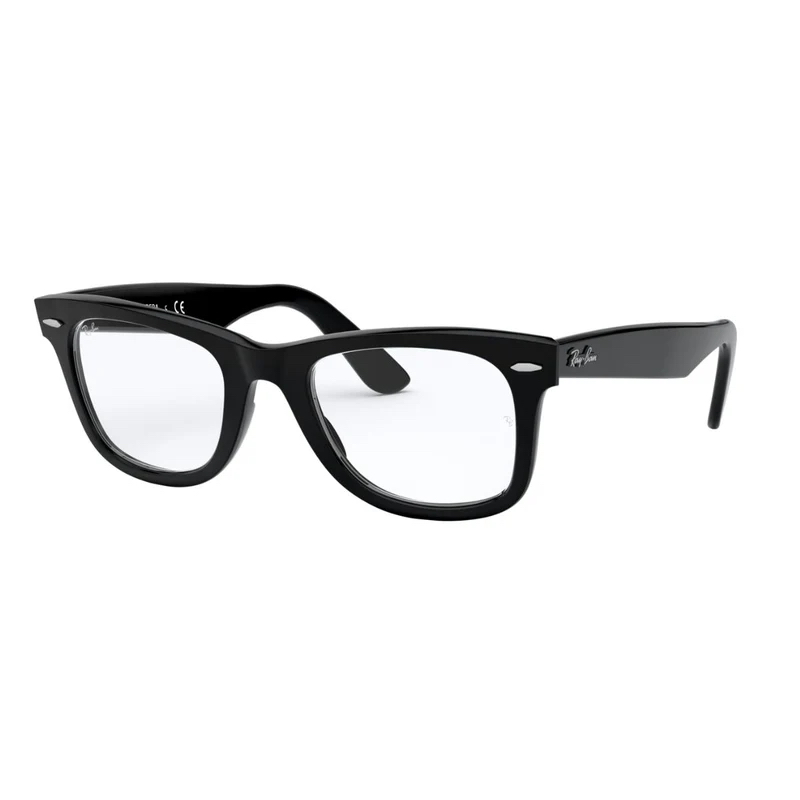 Jual Ray-Ban Frame Wayfarer RX 5121F 2000 50 Polished Black | Shopee ...