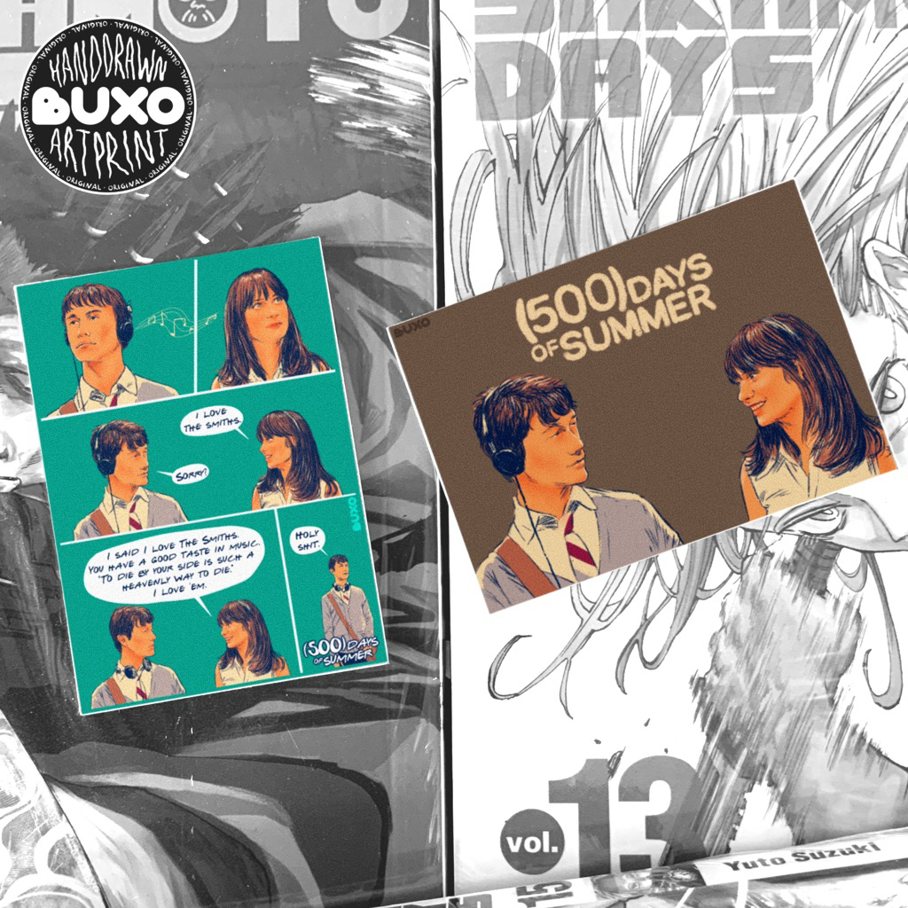 Jual buxo - 500 DAYS OF SUMMER vinyl sticker premium waterproof - film ...