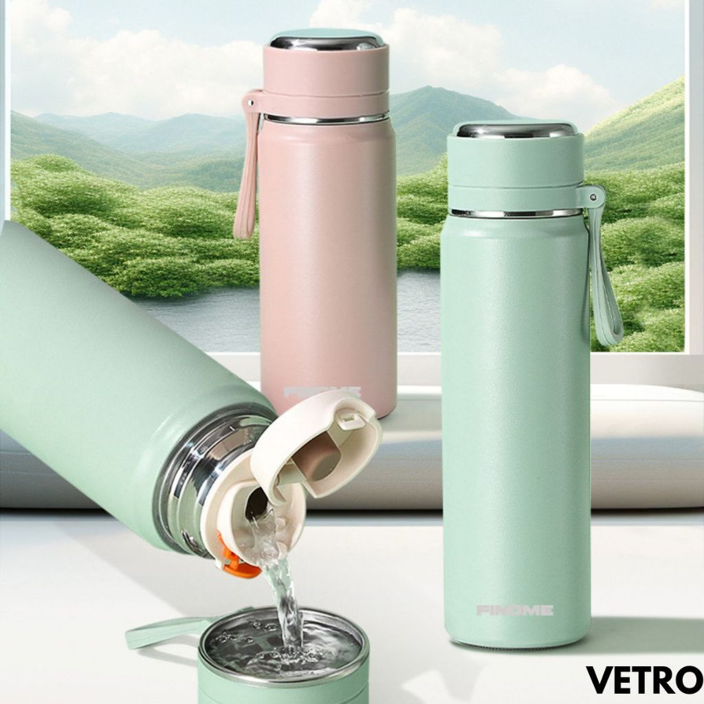 Jual FINDME - Vetro Botol Termos Tumblr 600ML Classy Desain Tahan Panas ...