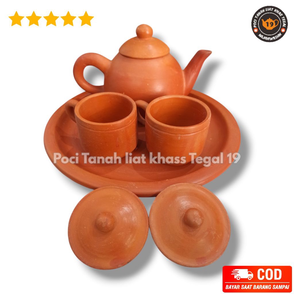 Jual Poci Tanah Liat Polos Cangkir 2 | Shopee Indonesia