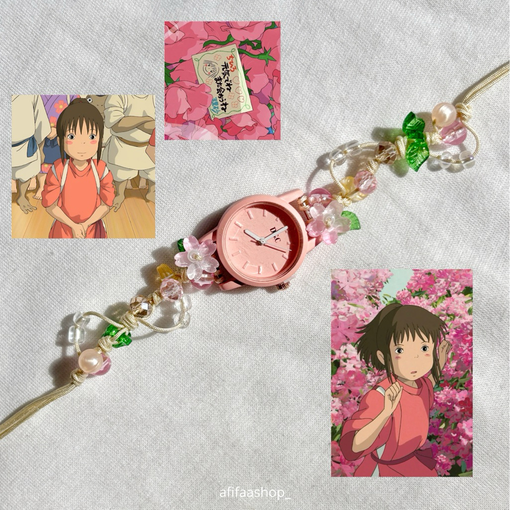 Jual Jam Tangan Ghibli l Jam tangan ponyo l Jam tangan aesthetic ...