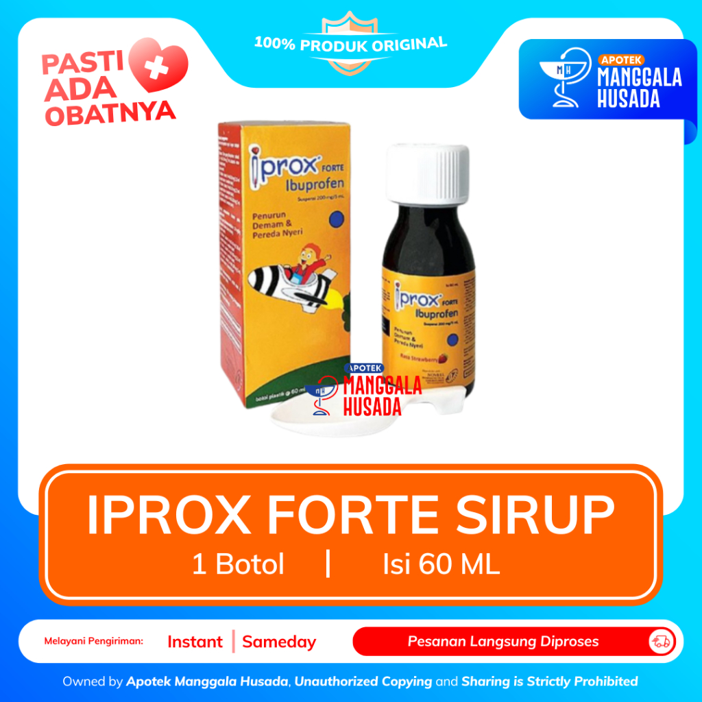 Jual IPROX FORTE SIRUP PER BOTOL @ 60 ML | Shopee Indonesia
