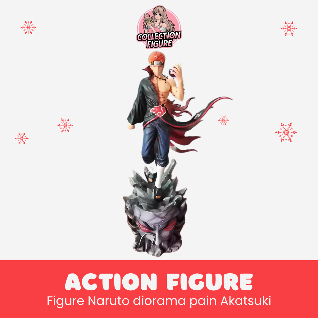 Jual CF Figure Naruto diorama pain Akatsuki murah 28CM | Shopee Indonesia