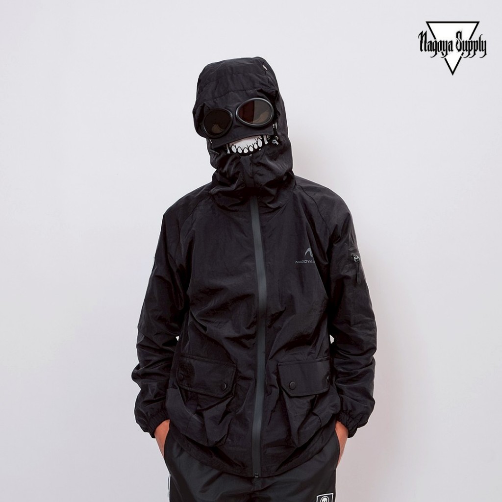 Jual Goggle Jaket Casual Jacket Capung Nylon Hitam Original Nagoya ...