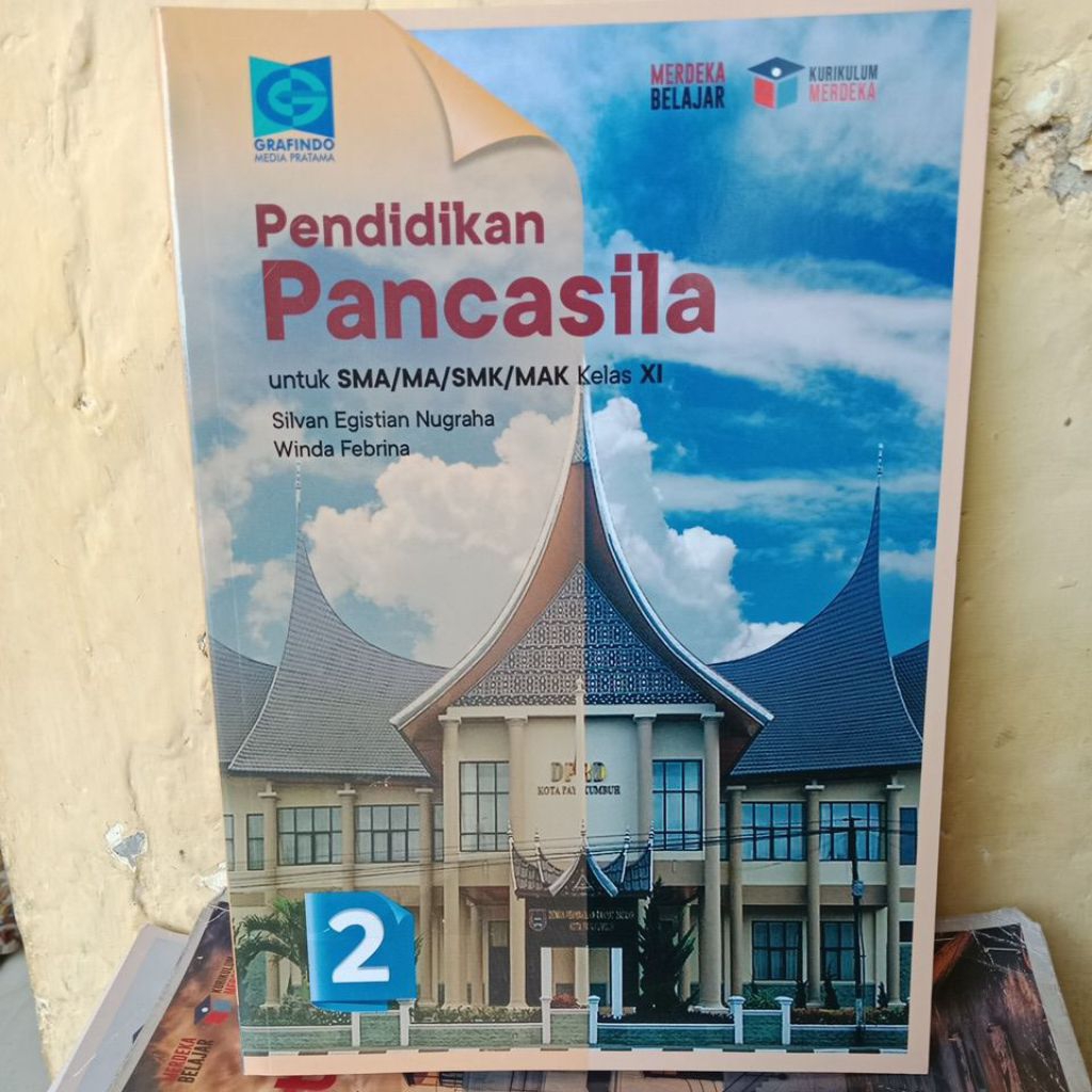 Jual buku pendidikan Pancasila kelas 2 SMA penerbit gravindo kurikulum ...