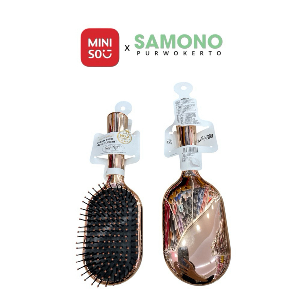 Jual Miniso Luxury Hair Brush Self Standing/Sisir Rambut | Shopee Indonesia