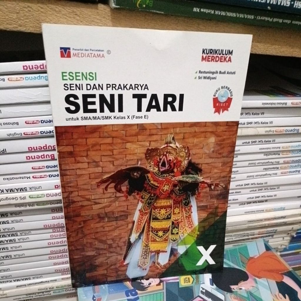 Jual buku esensi seni dan prakarya seni tari untuk SMA SMK kelas 1 ...