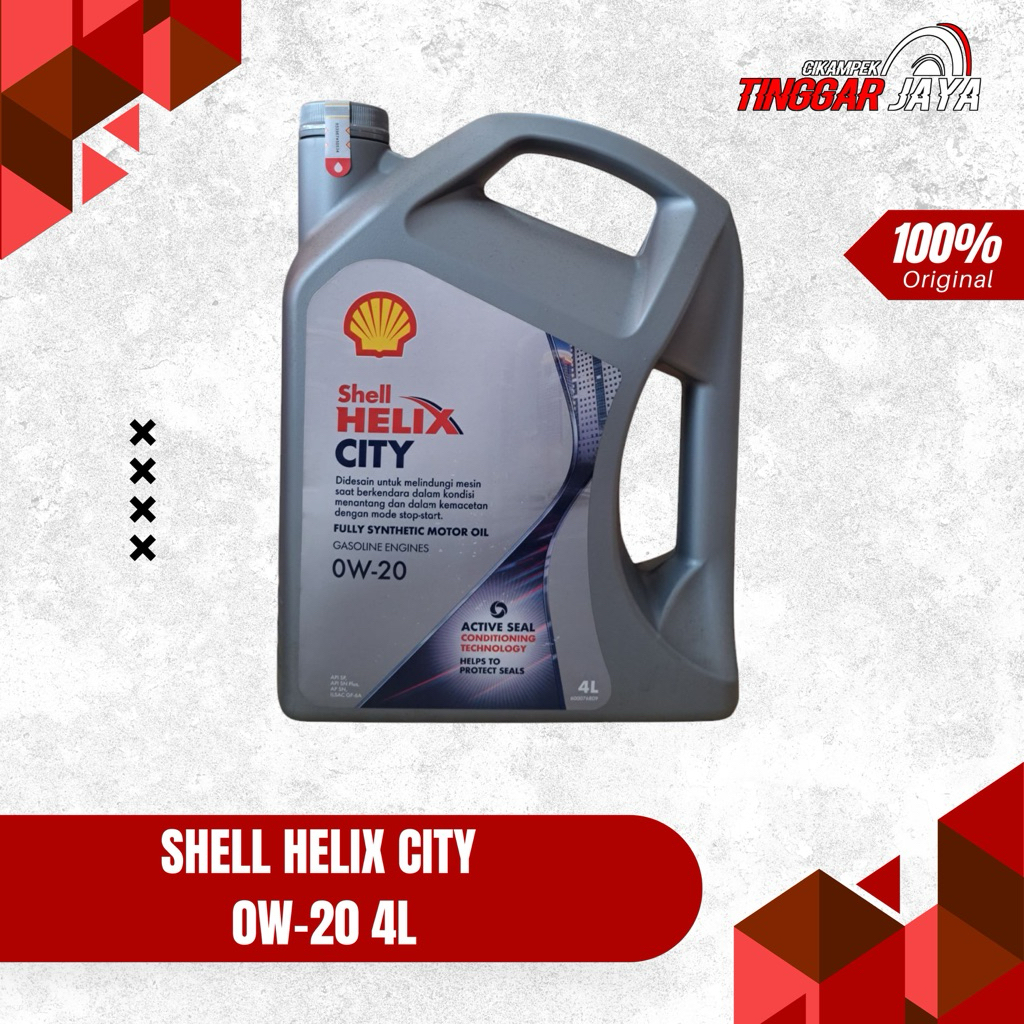 Jual Shell Helix City 0w-20 4L | Shopee Indonesia