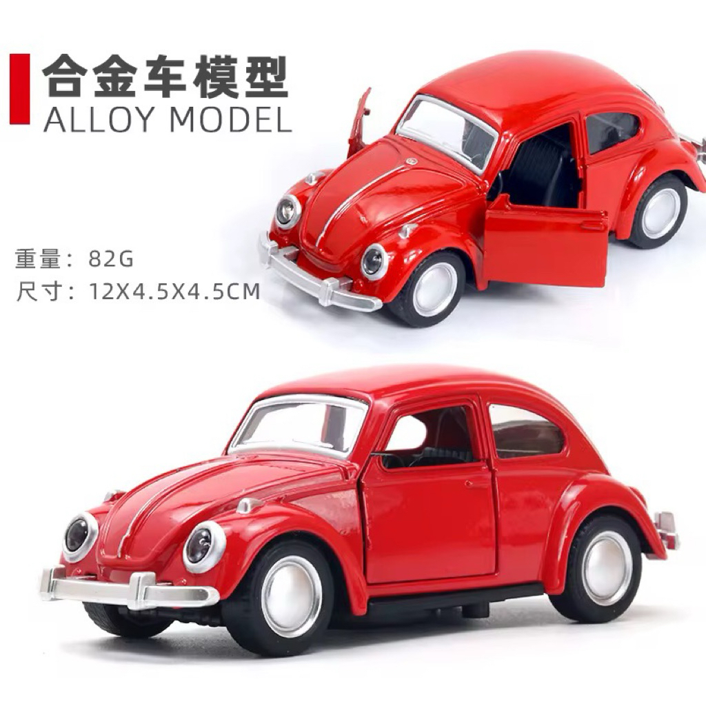 Jual Mobil DieCast Beetle VW Kodok Miniatur Mobil Vw Beetle Mobil Alloy ...