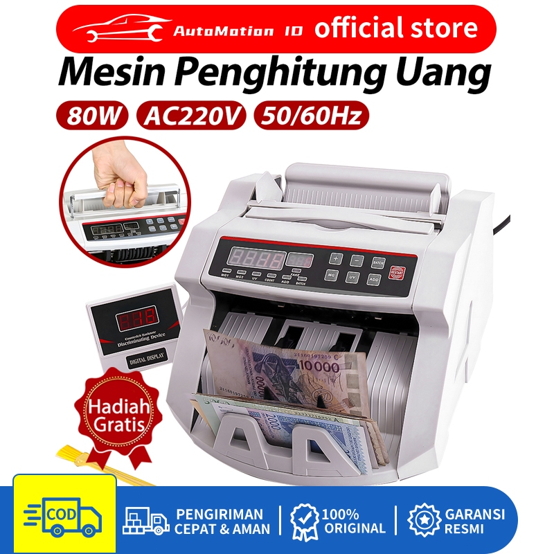 Jual Mesin Penghitung Uang / Money Counter Alat Hitung Uang Bill ...