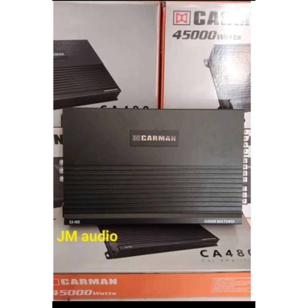 Jual Power Amplifier 4chanel CARMAN CA-480.4 (mobil) Max 45.000Watt ...