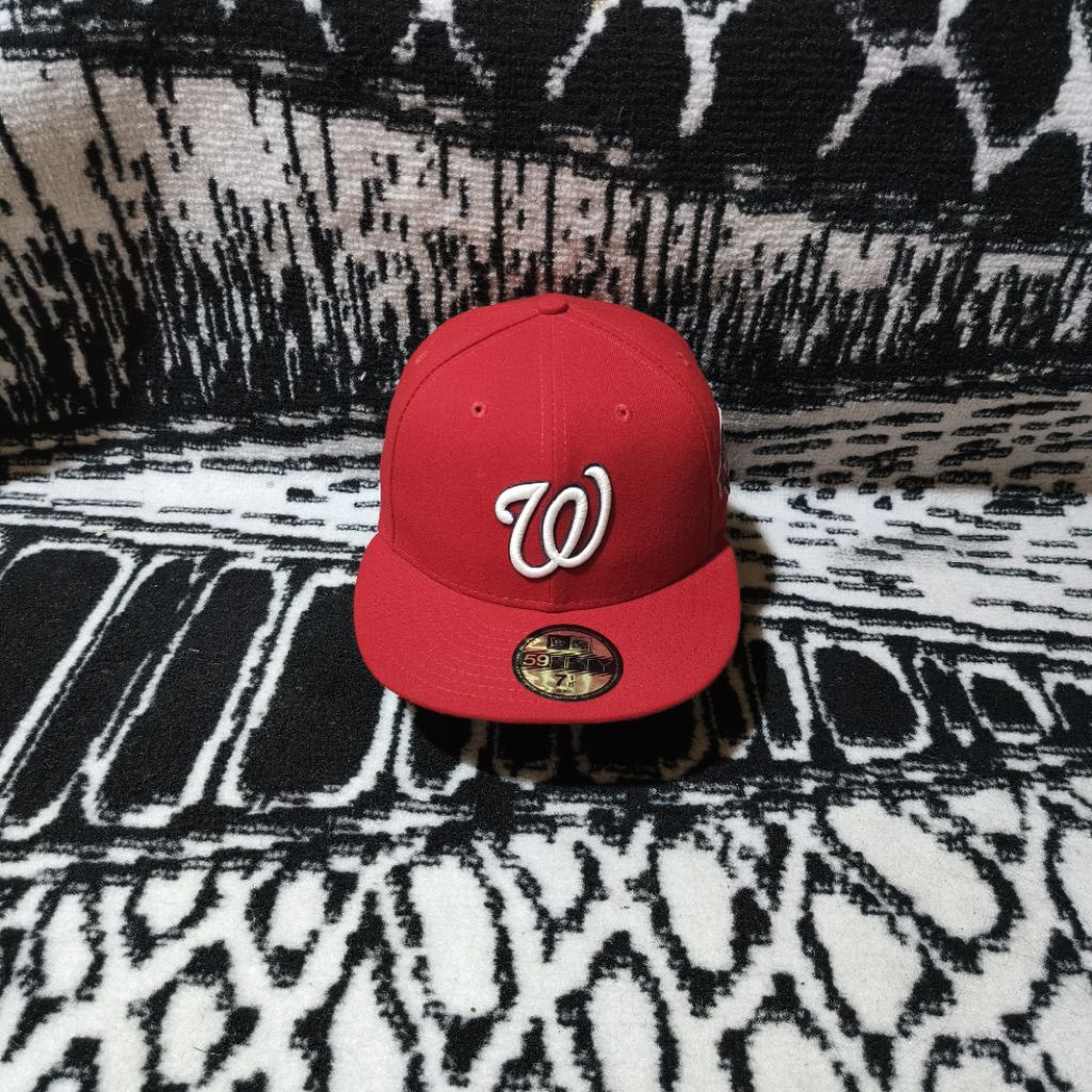 Jual snapback new era Washington logo red | Shopee Indonesia