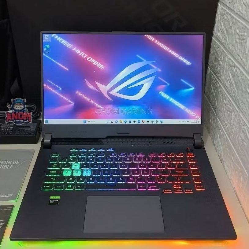 Jual ASUS ROG STRIX G15 G513IH Ryzen 7-4800H Ram 16Gb SSD 512Gb Fullset ...