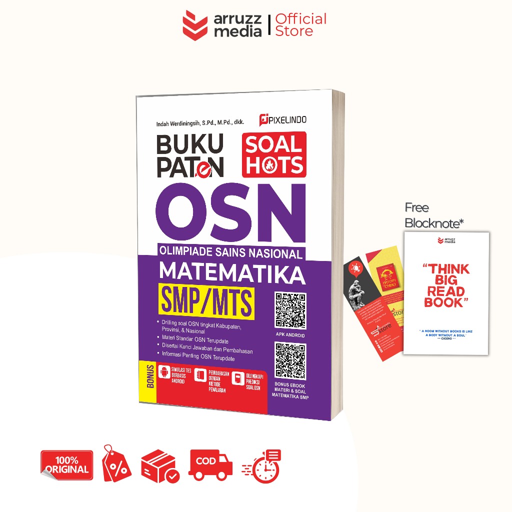 Jual BUKU PATEN OSN MATEMATIKA SMP/MTS | Shopee Indonesia