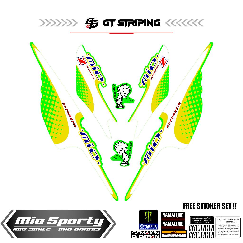 Jual GTS 65 STRIPING STICKER VARIASI YAMAHA MIO SPORTY / MIO SMILE ...