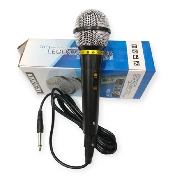 Jual I* Mic Dynamic Sony M100 / N200 / M200 / AW200 MIC SONY N100 KABEL ...