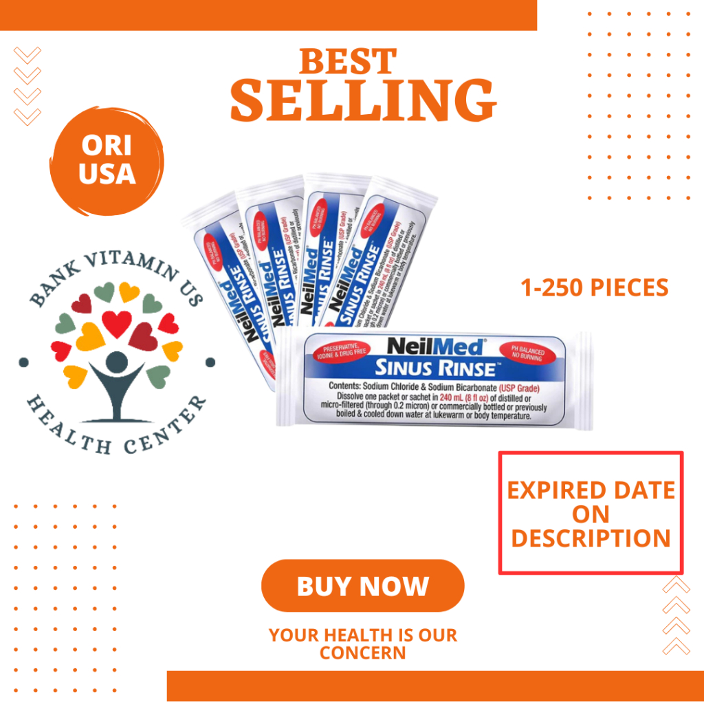 Jual NeilMed Sinus Rinse Premixed Nasal Salt Packets Per Sachet ...