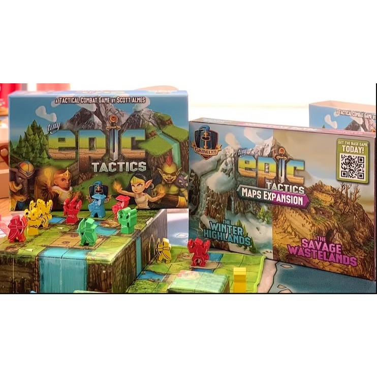 Jual Bundle: Tiny Epic Tactics + Maps Expansion Board Game | Boardgame | Shopee Indonesia