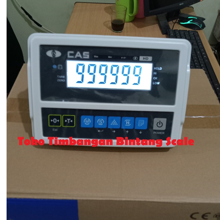 Jual Indicator Timbangan digital CAS HDI KOREA / Indikator display kepala Timbangan CAS HDI ...