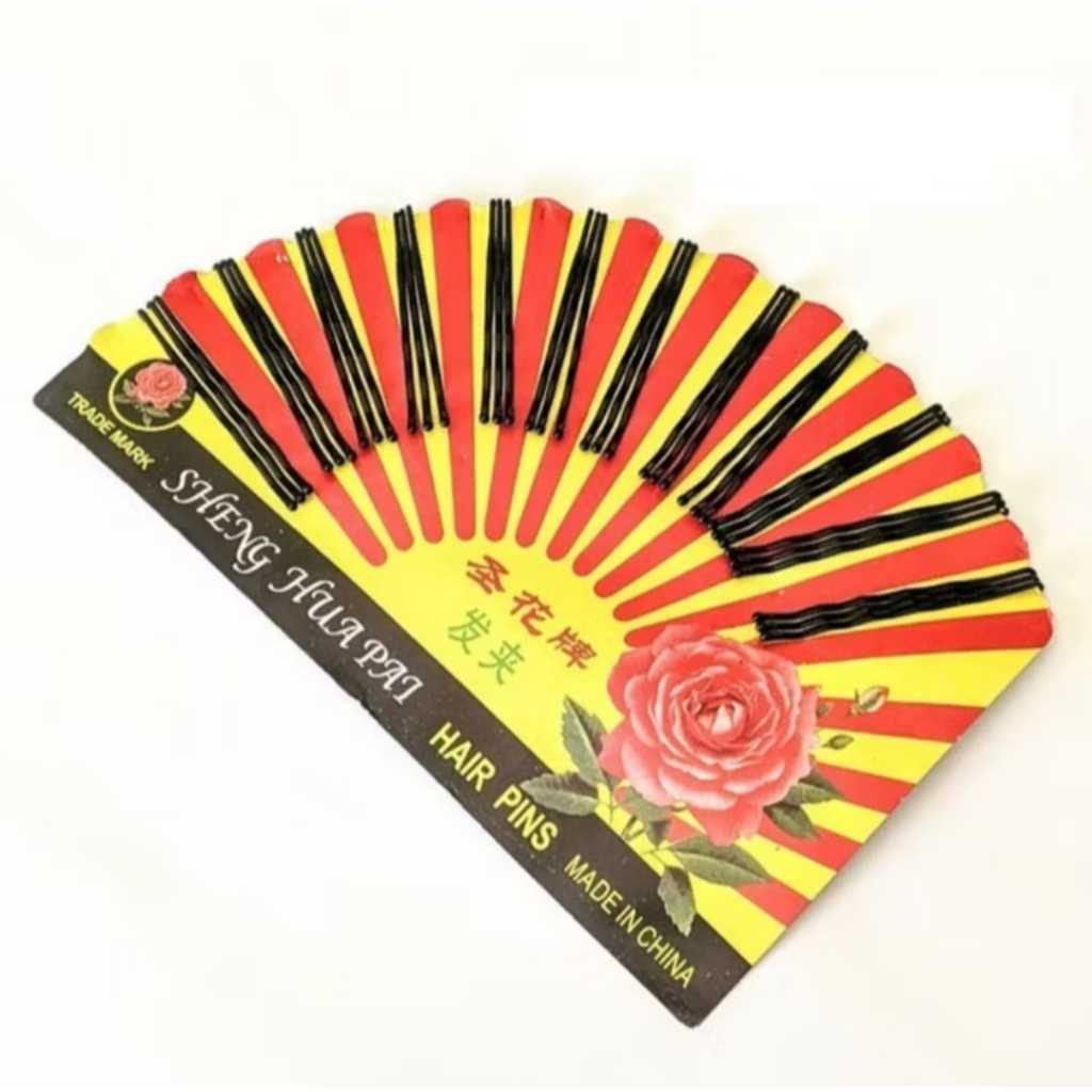 Jual Jepit lidi rambut gelombang isi 36 pcs ukuran besar | Shopee Indonesia