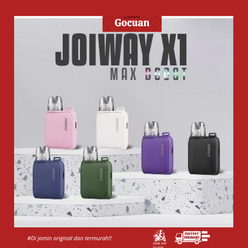 Jual DEVICE JOIWAY X1 DEVICE JOIWAY POD KIT JOIWAY 1100MAH AUTHENTIC ...