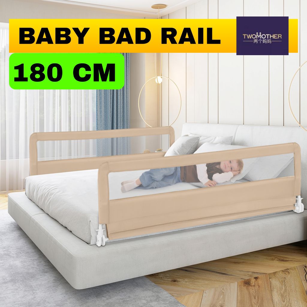 Jual TWOMOTHER PAGAR BAYI Baby Bed Rail 180cm Pagar Pengaman Kasur Anak ...