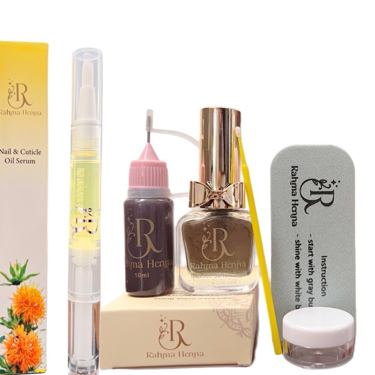 Jual Hot Rahma Henna Glow Series Maroon Sultan red glow glow series ...