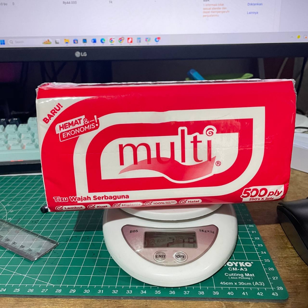 Jual Tisu Multi 500 Lembar | Tisu Wajah Serbaguna | Shopee Indonesia