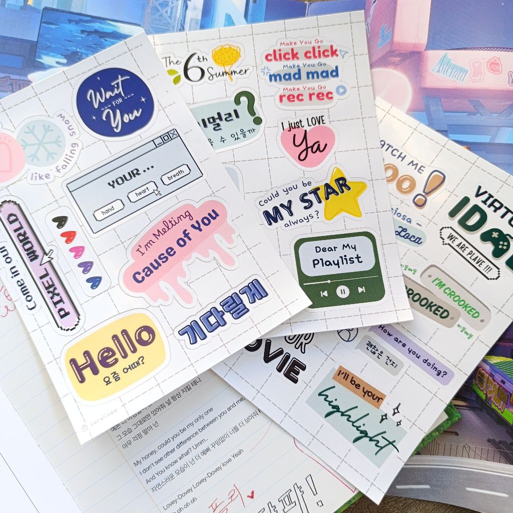 Jual [Baca Deskripsi] Plave Sticker sheet | Shopee Indonesia