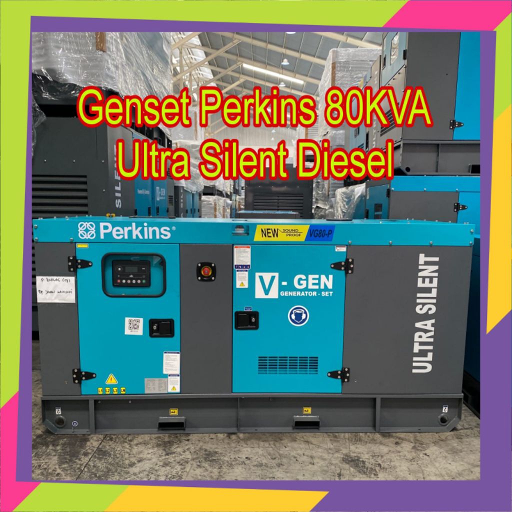 Jual Genset Perkins 60KVA - Ultra Silent Diesel | Shopee Indonesia