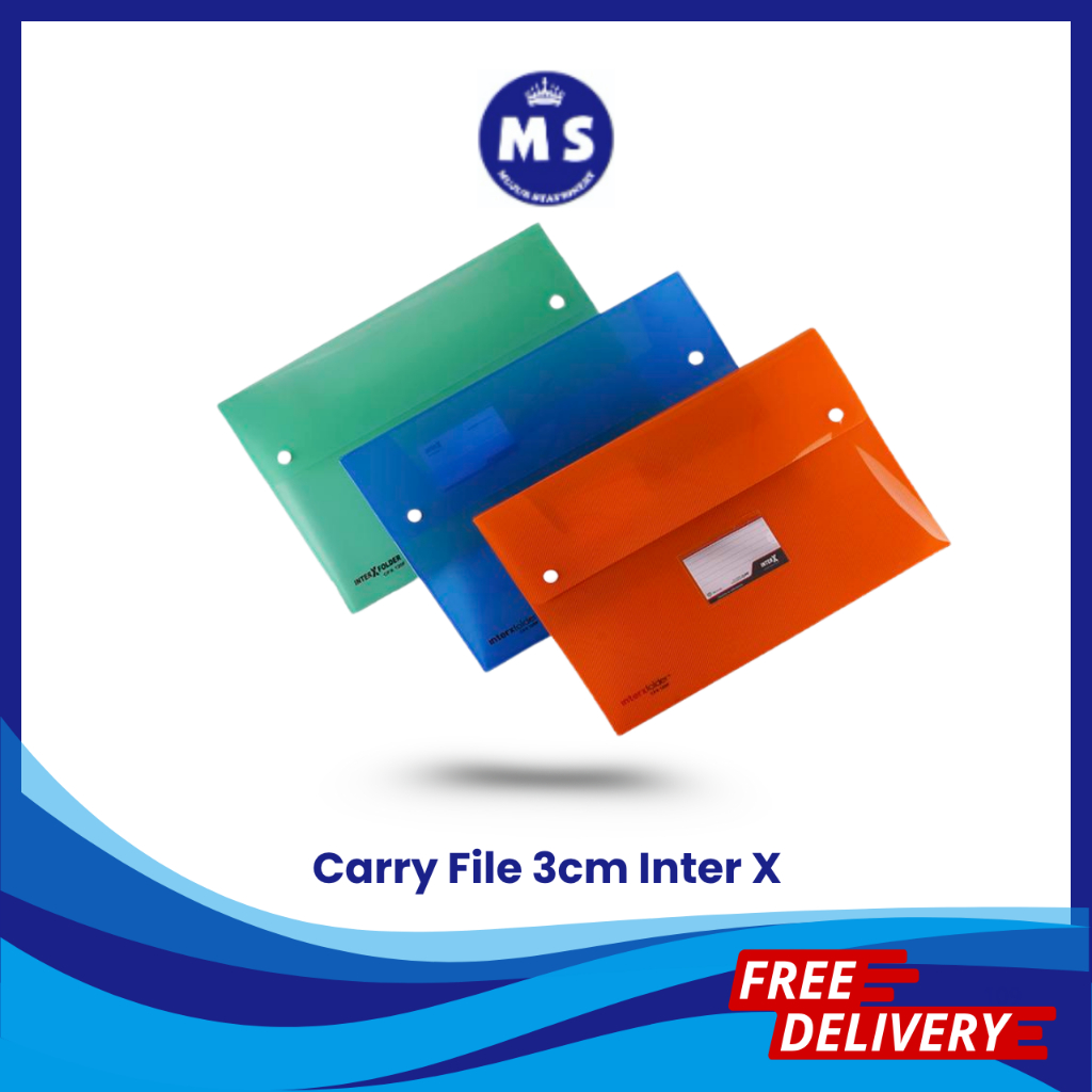 Jual INTERX CARRY FILE 3 CM + NAME CARD CFX130F | Shopee Indonesia