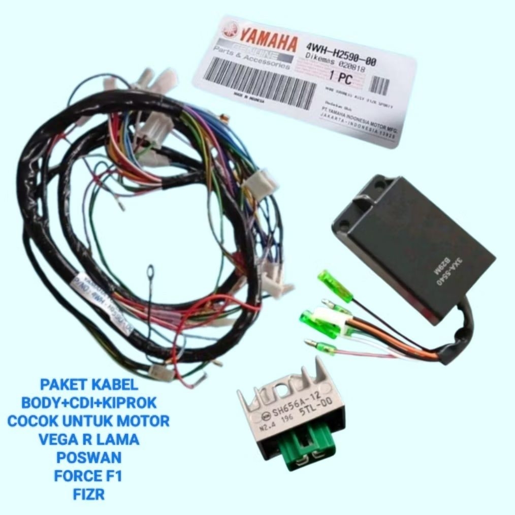 Jual paket kabel body+KIPROK+CDI FIZR force Vega r lama | Shopee Indonesia