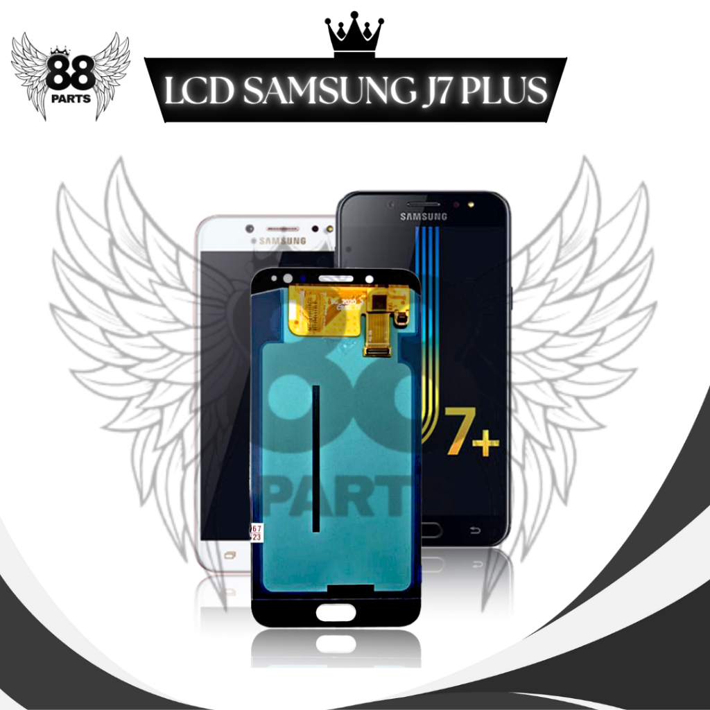 Jual LCD TOUCHSCREEN FULLSET COMPLETE SAMSUNG GALAXY J7 PLUS C7 2018 ...