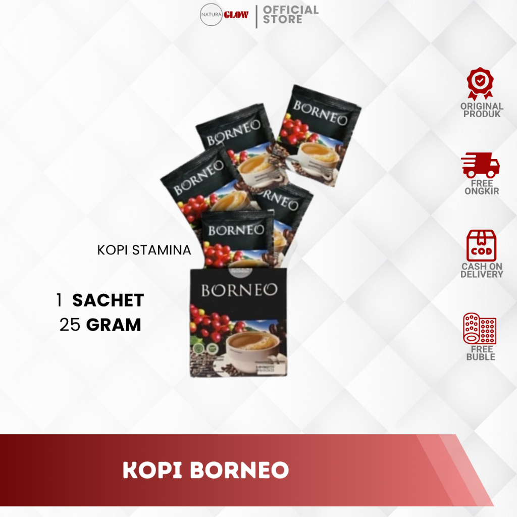 Jual KOPI BORNEO PERSACHET |NGOPI STAMINA 100% original persachet kopi ...
