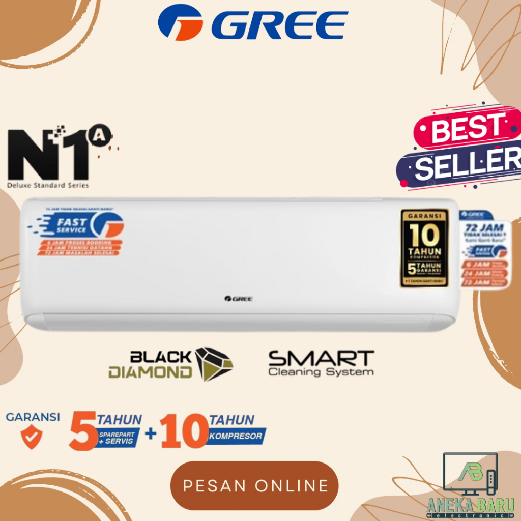 Jual [READY STOCK] GREE AC Split 1 PK GWC-09N1 / 09N1 / GWC 09 N1 ...