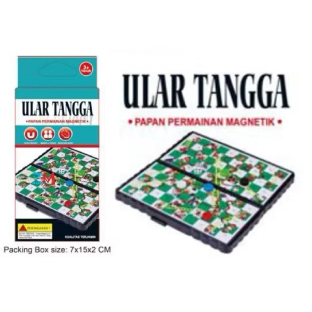 Jual PERMAINAN PAPAN MAGNET LUDO ULAR TANGGA | Shopee Indonesia