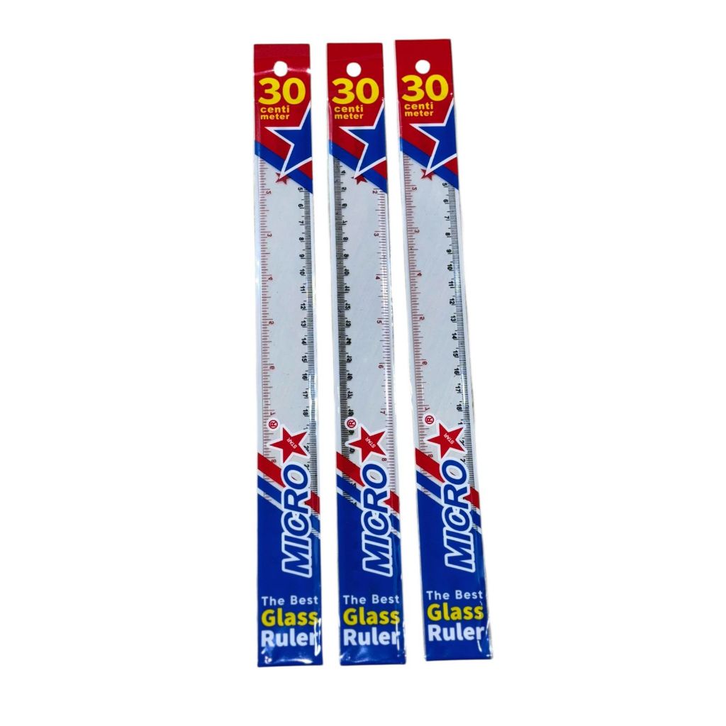 Jual Penggaris merk Micro Star 30 cm isi 1 Pcs (Ecer) | Shopee Indonesia