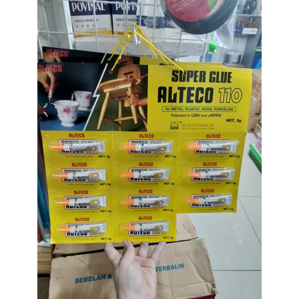 Jual Lem Alteco 110 Kuning (pcs) | Shopee Indonesia