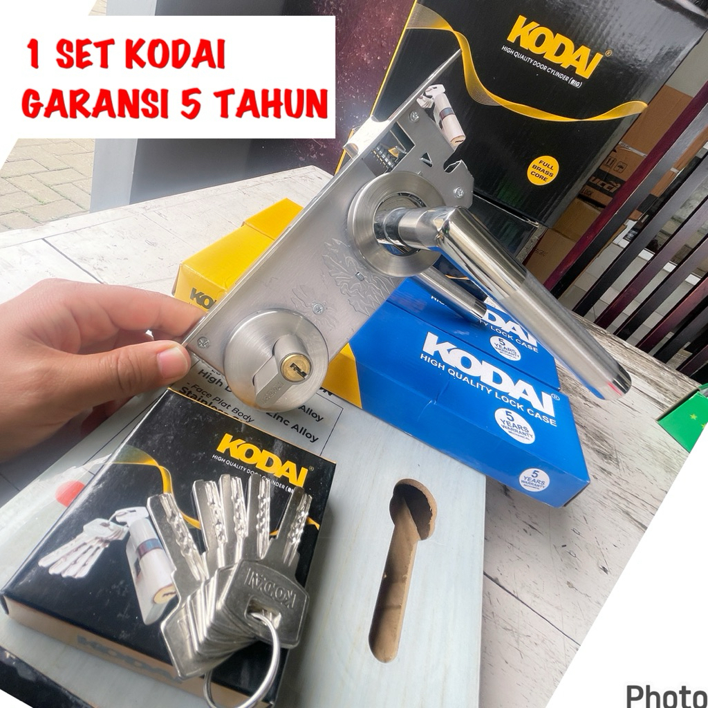 Jual Kodai Kunci Pintu Pisah Garansi 5 Tahun Handle ROSES KODAI VIVA Stainless Steel/ STOK ...
