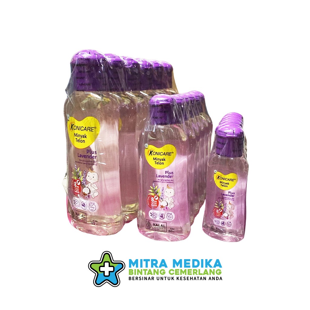 Jual KONICARE MINYAK TELON ORIGINAL/PLUS LAVENDER (1 PACK@6 BOTOL ...