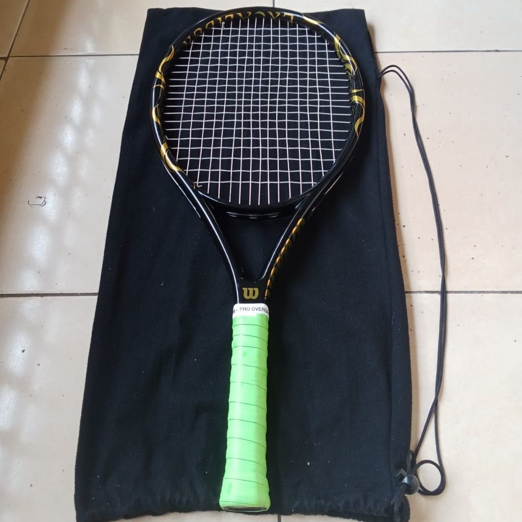 Jual RAKET TENIS WILSON EXCALIBUR 115 LIMITED EDITION BLACK GOLD ...