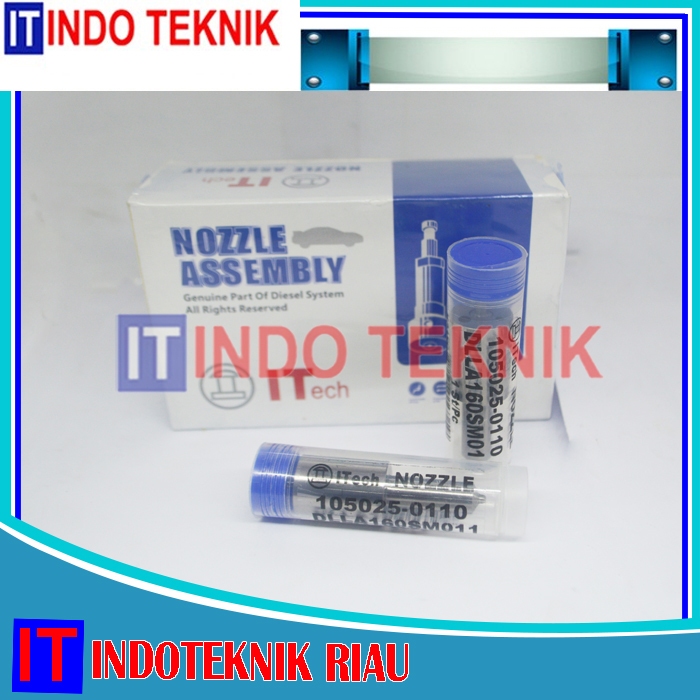Jual Nozzle Injector Mitsubishi 6D40 105025-0110 Itech - Nosel Nozel Injektor 6D40T3 ...